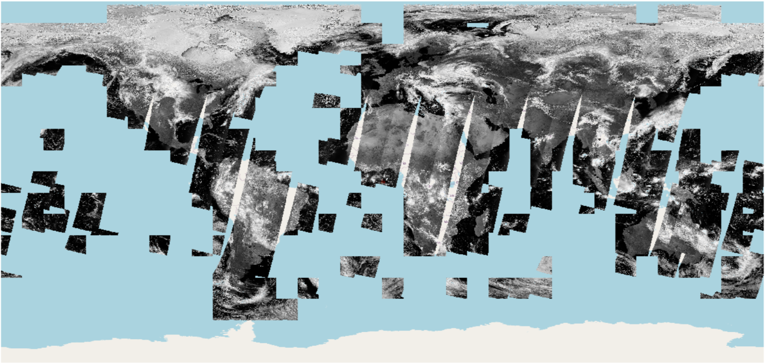 Sentinel-3 Top-Of-Canopy Reflectance 2018-present (raster 300m), global ...