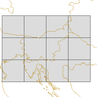 EEA reference grid for Slovenia (100km), May 2011