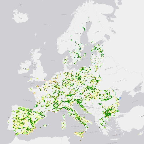 Natura 2000 - 2012 (vector), Jan. 2020